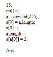 Solved java Find the error(s) in each of the following code | Chegg.com