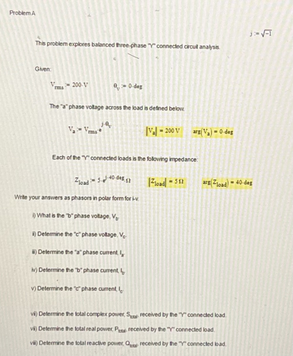 Solved Problem Aj:=-12This problem explores balanced | Chegg.com