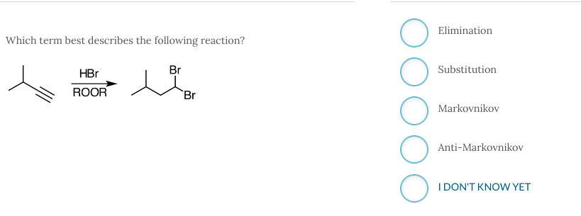 Solved Hydrohalogenation is Markovnikov. Why is an | Chegg.com