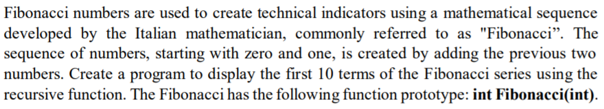 Solved Fibonacci numbers are used to create technical | Chegg.com