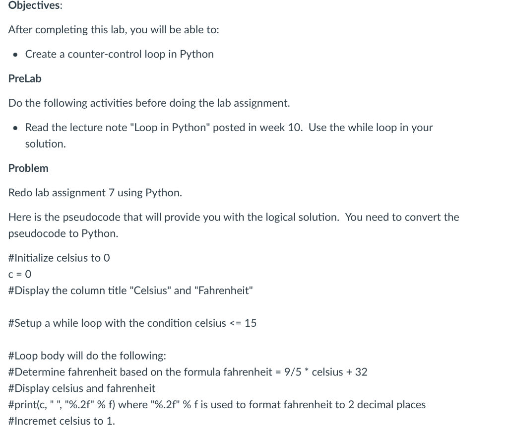 Solved After completing this lab, you will be able | Chegg.com