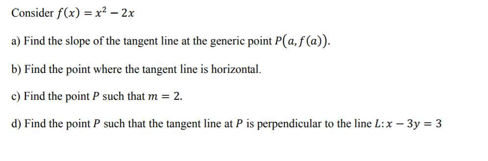 Solved 1.2 The Slope of a Tangent. This is grade 12 Calculus | Chegg.com