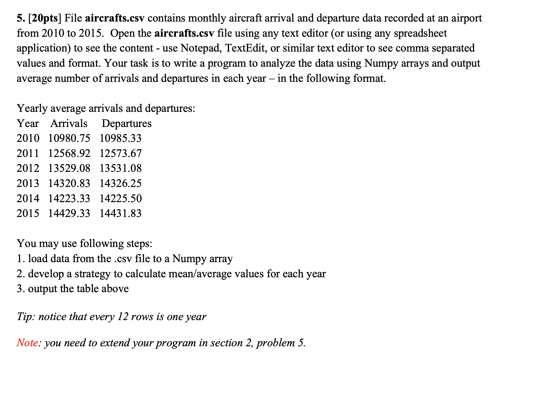 Solved 5. [15pts] Note: This problem is based on Section 1 - | Chegg.com