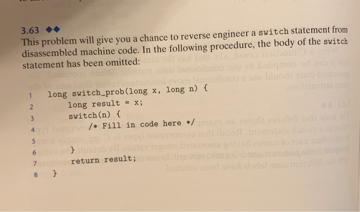 Solved 3.63 This problem will give you a chance to reverse | Chegg.com