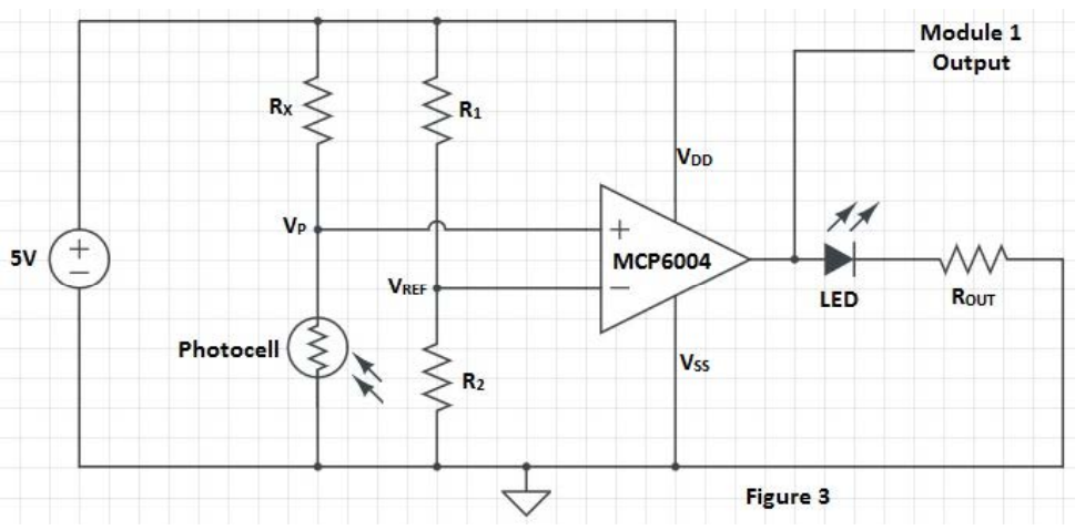 Solved In Figure 3, the inverting input of the MCP6004 | Chegg.com