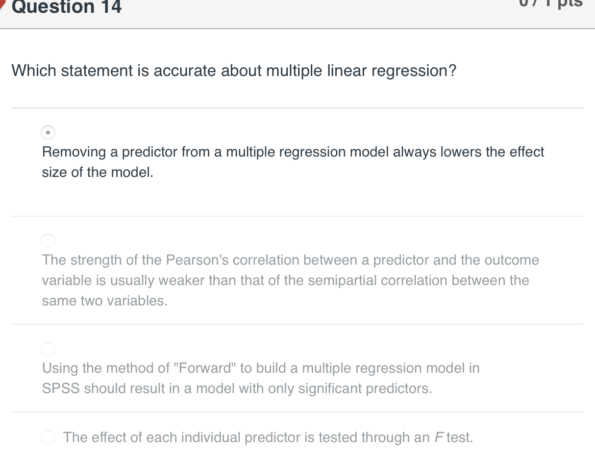 Solved Question 14 pis Which statement is accurate about | Chegg.com