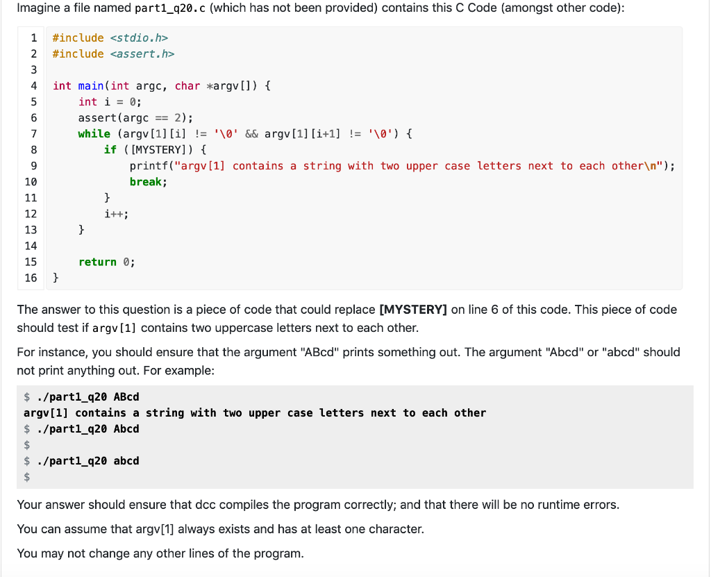 Solved Imagine A File Named Part1 920 C Which Has Not Been