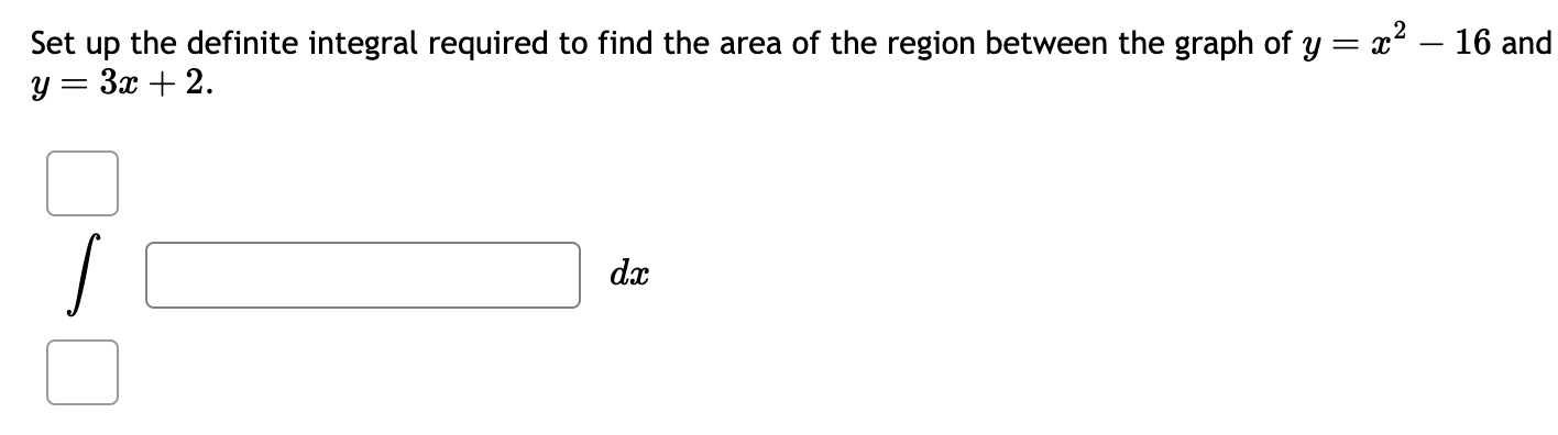 Solved Set up the definite integral required to find the | Chegg.com