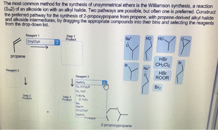 Solved The most common method for the synthesis of | Chegg.com