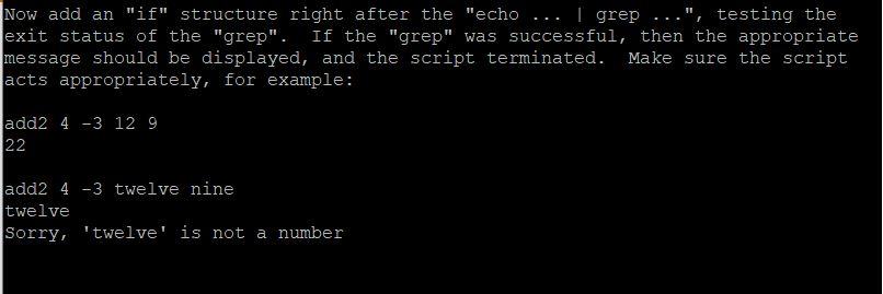 Shell Scripting Exercise The purpose of this section | Chegg.com