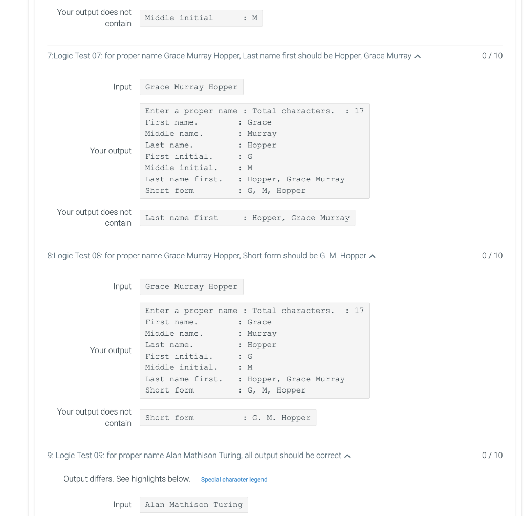Solved 6.7 Lab 04 - Proper Name This is a Lab Challenge. You | Chegg.com