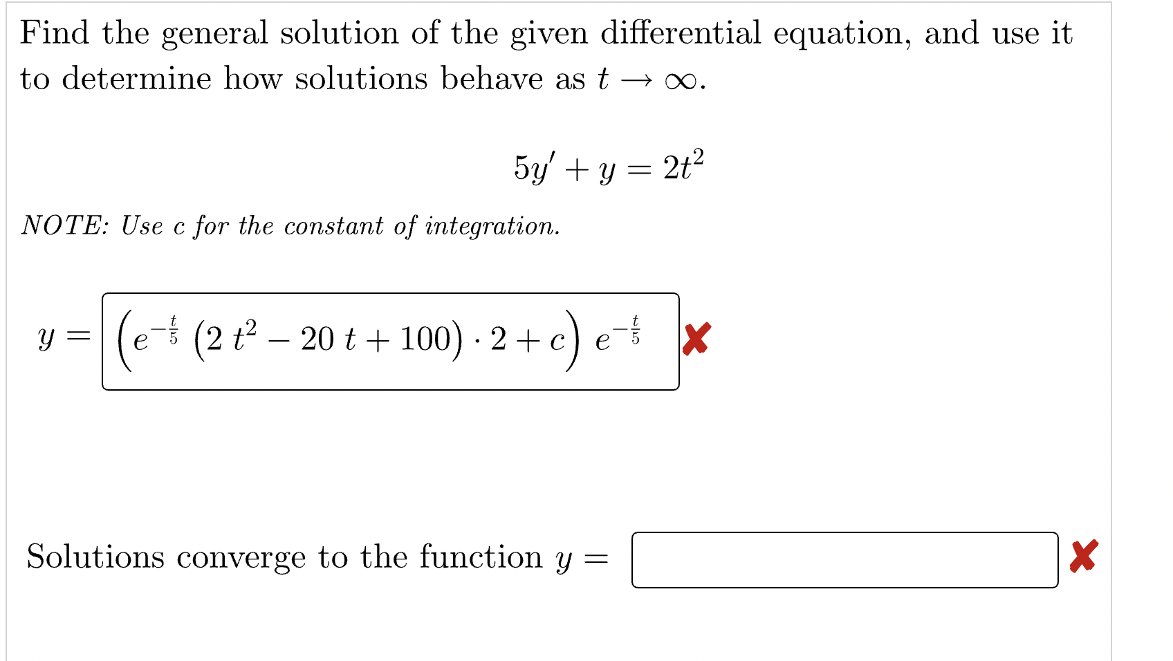 Solved Find the general solution of the given differential | Chegg.com