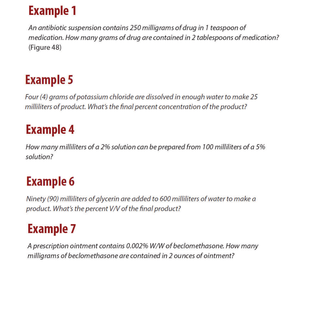 Solved Pharmacy Calculations please use conversion factors | Chegg.com