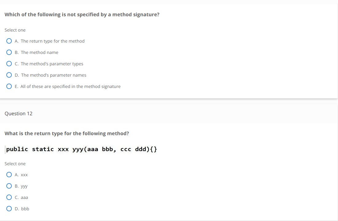Solved Question 1 What does the following code display? | Chegg.com