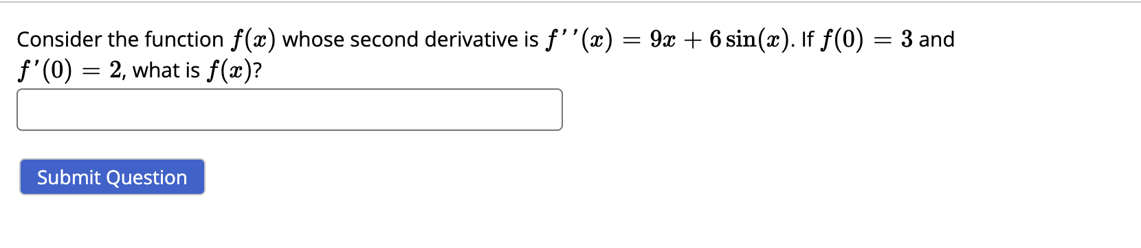 Solved Consider the function f(x) whose second derivative is | Chegg.com