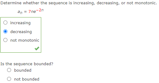 Solved Determine Whether The Sequence Is Increasing