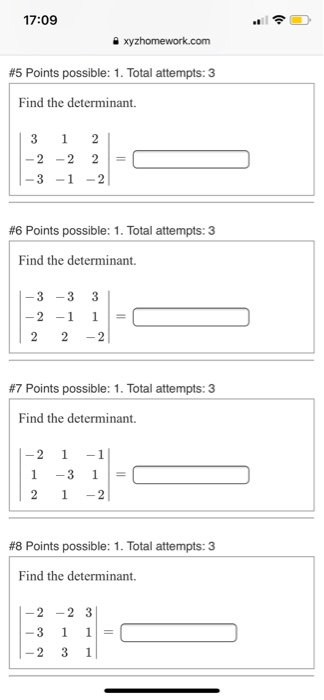 Solved #1 Points possible: 1 . Total attempts: 3 Find the | Chegg.com