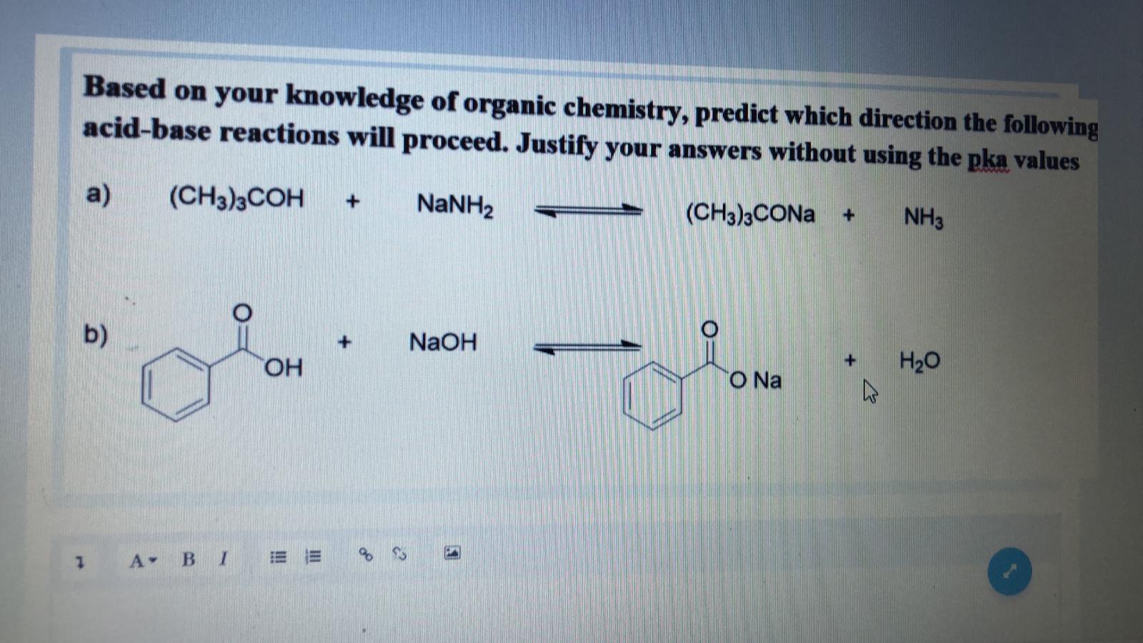 Solved Based on your knowledge of organic chemistry, predict | Chegg.com