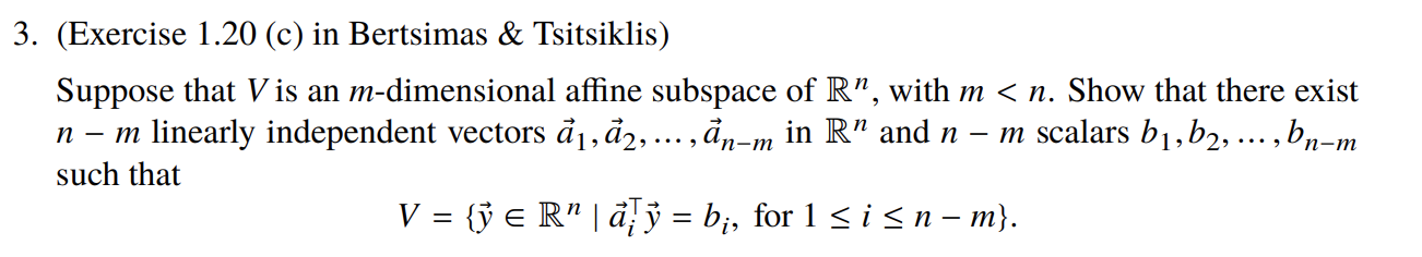 Solved 3. (Exercise 1.20 (c) in Bertsimas & Tsitsiklis) | Chegg.com