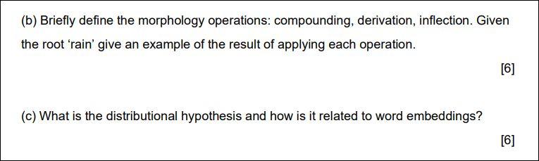 Solved (b) Briefly define the morphology operations: | Chegg.com