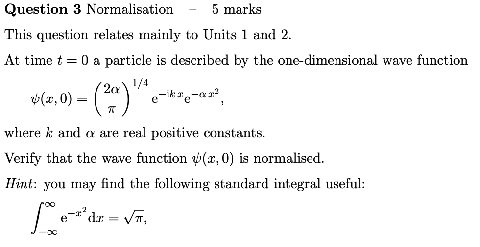 Solved Question 3 Normalisation −5 marks This question | Chegg.com