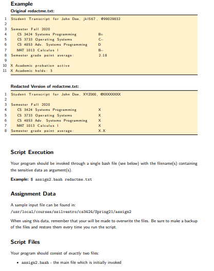 Solved CS 3424 - Systems Programming For this assignment, | Chegg.com