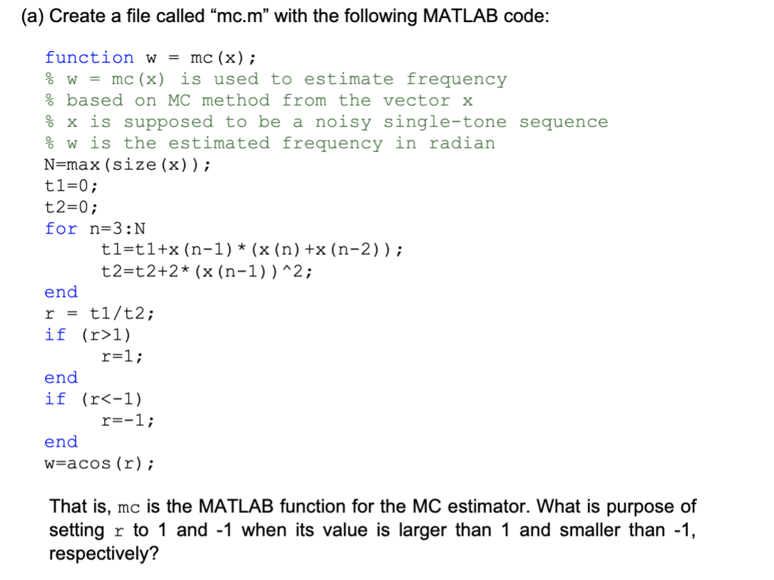 Solved Spectral analysis involves determining the | Chegg.com