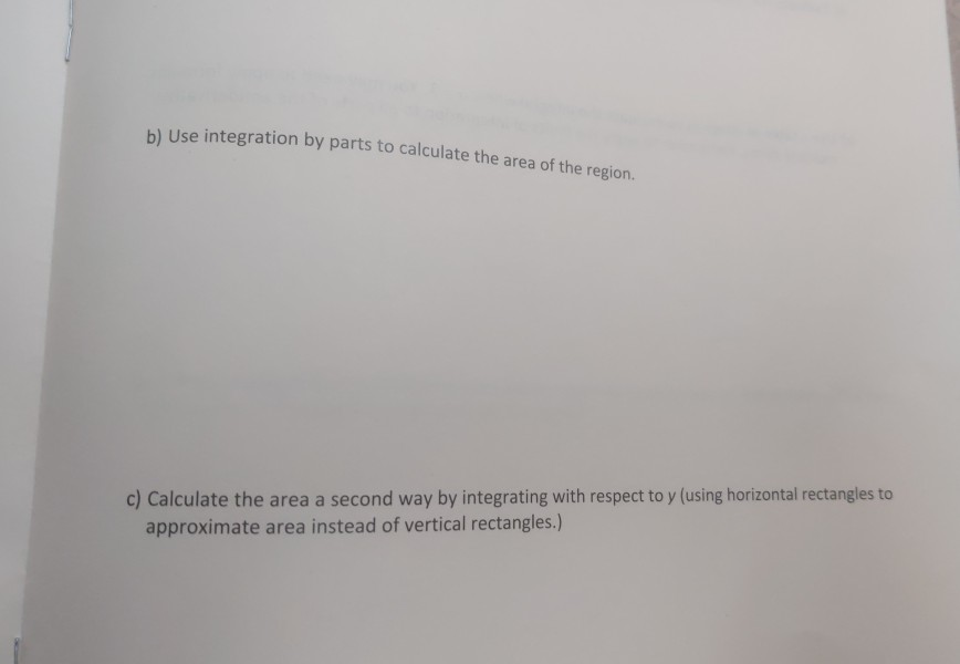 Solved Math 1520 Take Home 2 Integration by Parts. Consider | Chegg.com