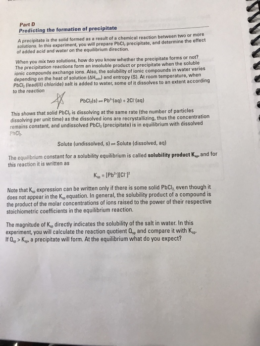 Solved gen chem 2. I have a lab report on this and confused | Chegg.com