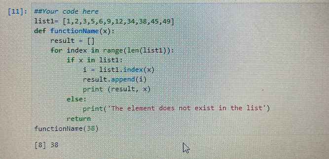Solved This is the task: Write a function to take a list of | Chegg.com
