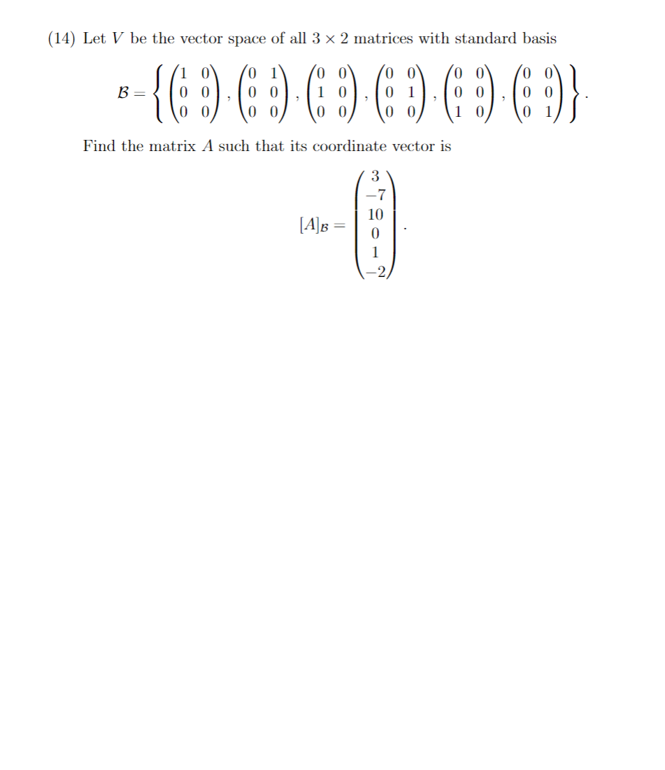 Solved Please help solving and showing the work for the | Chegg.com