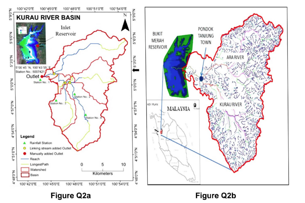 Solved QUESTION 3 Kurau River Basin is located in the Kerian | Chegg.com
