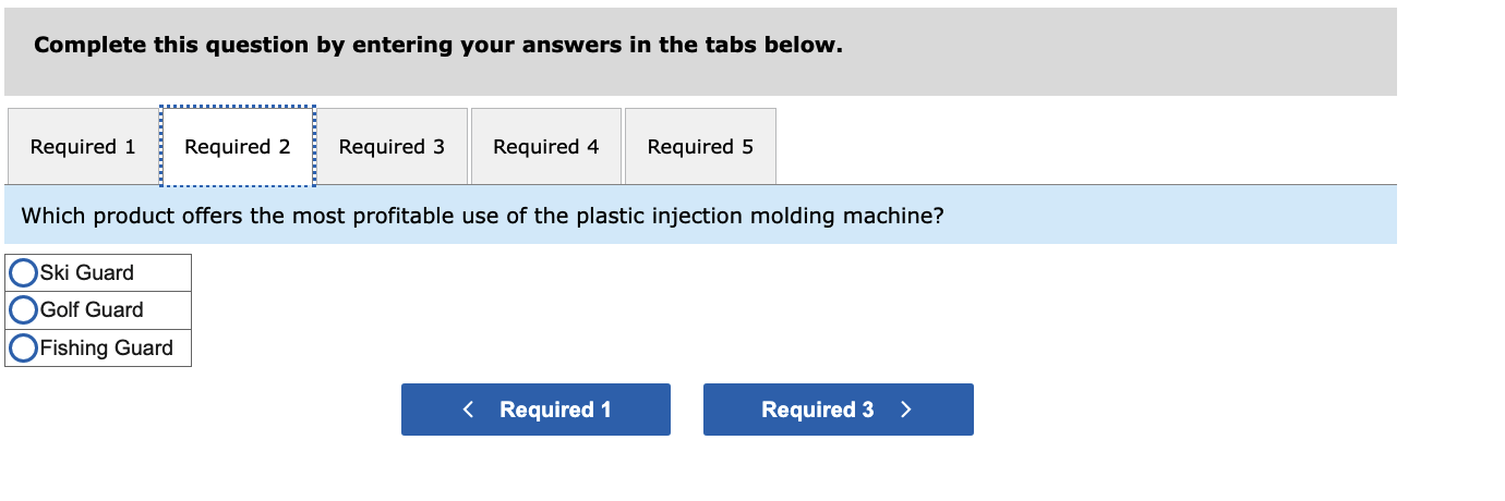 Solved Exercise 6-5 (Algo) Volume Trade-Off Decisions | Chegg.com