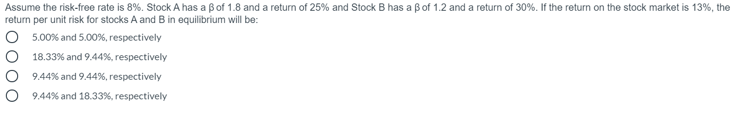 Solved Merck Shipping Corporation has a beta of 0.90. The | Chegg.com