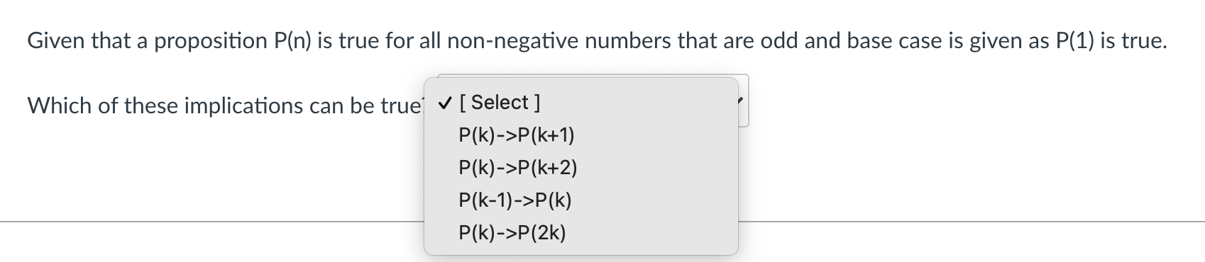 Solved Given the statement, 2n + 3
