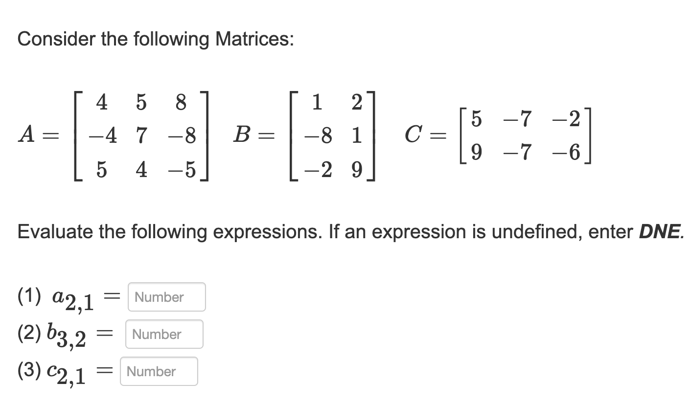 Solved Consider the following | Chegg.com