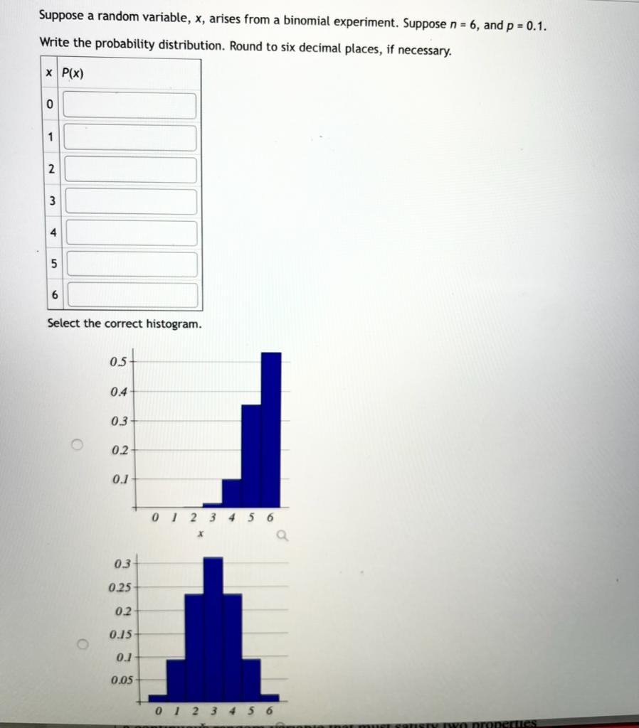 [solved] Suppose A Random Variable X Arises From A Bino