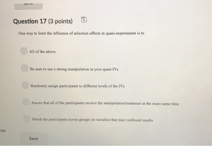 Solved Question 16 (3 points) The primary difference between | Chegg.com