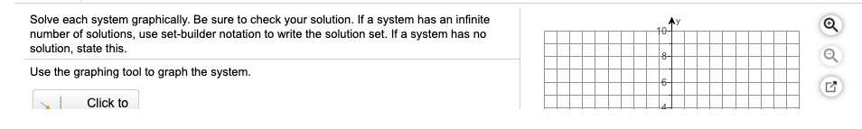 Solved 10- Solve each system graphically. Be sure to check | Chegg.com