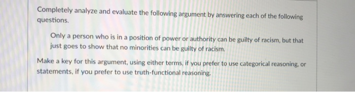 Solved INTRO TO LOGIC - PHILOSOPHY | Chegg.com