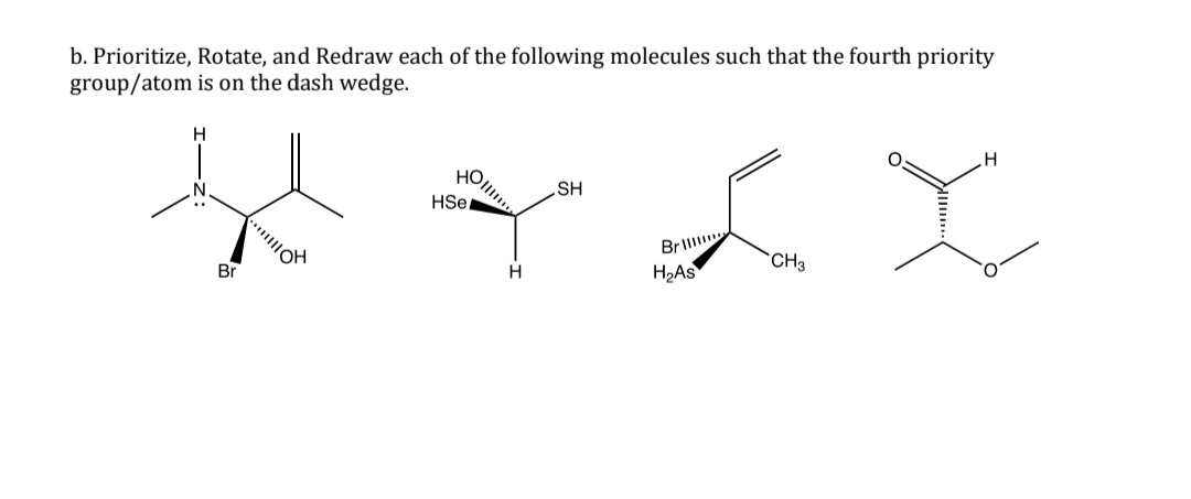 b. Prioritize, Rotate, and Redraw each of the | Chegg.com