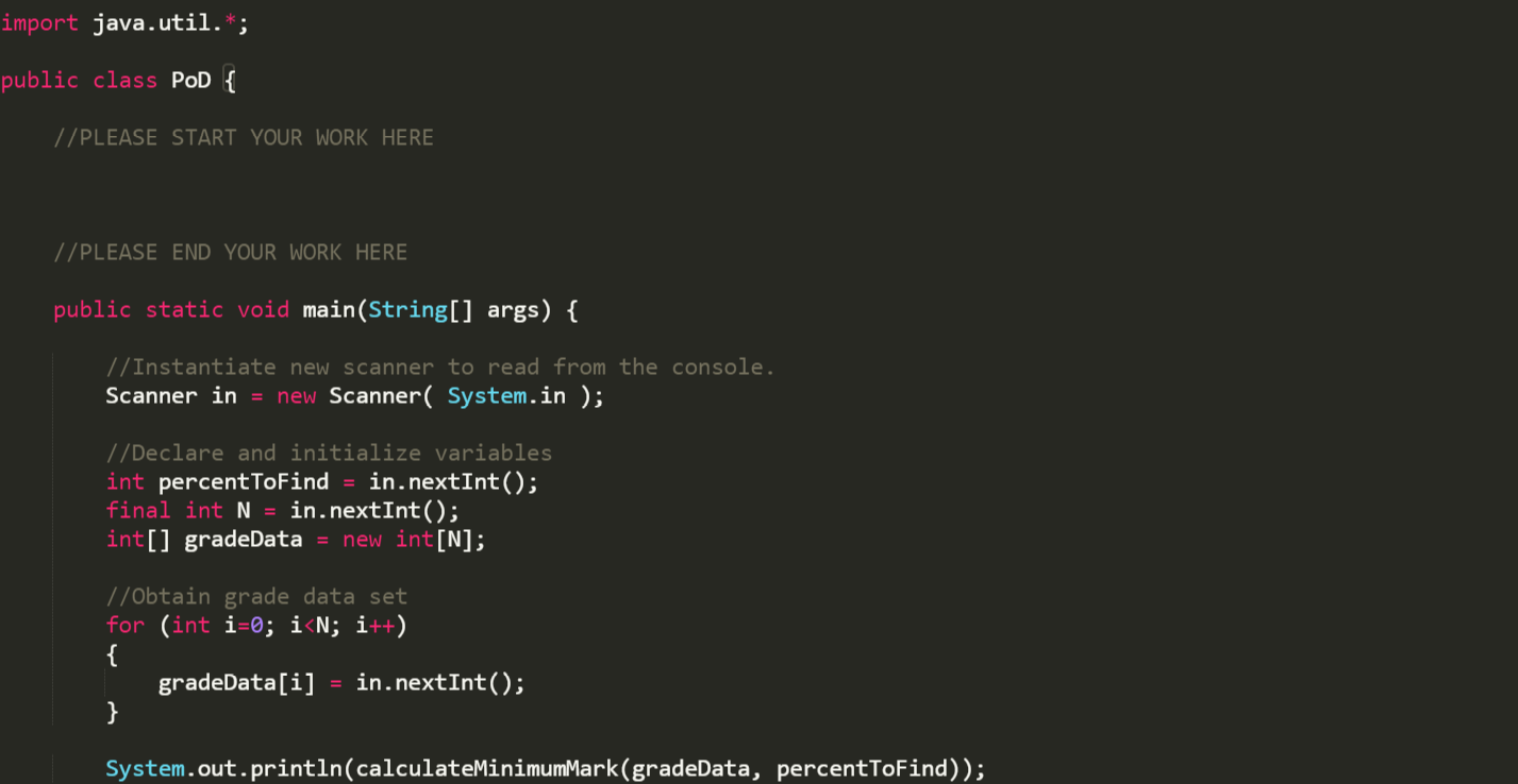 Solved Instructions Grading on the curve is a method of | Chegg.com