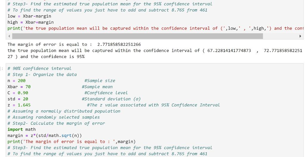 Solved Exercise 1 (Interval Estimate): 1 From a normally | Chegg.com