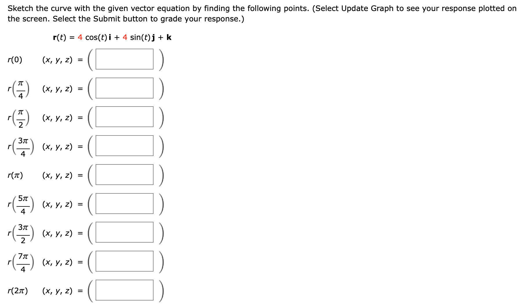 Solved Sketch the curve with the given vector equation by | Chegg.com