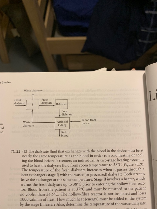 e Studies Waste dialysate Li Fresh dialysateII-heater | Chegg.com