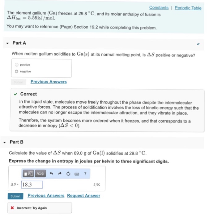 Solved Constants I Periodic Table The element gallium (Ga) | Chegg.com Solved Constants I Periodic Table The element gallium (Ga) | Chegg.com