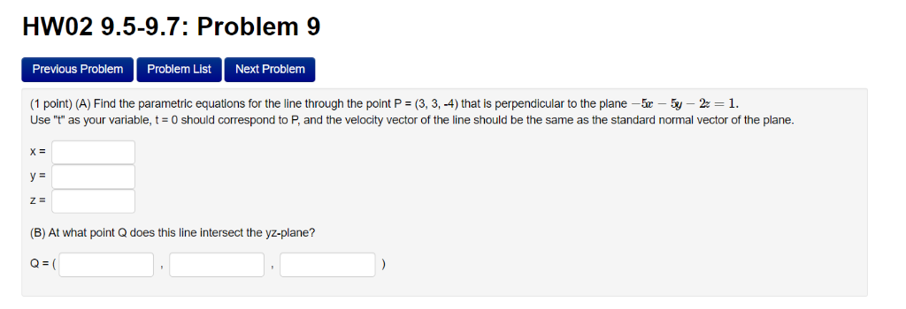 Solved HW02 9.5-9.7: Problem 9 Problem List Previous Problem | Chegg.com