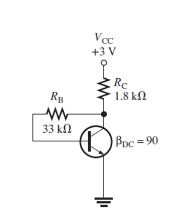 Solved Determine VB, VC, and IC in the Figure below, VBE | Chegg.com
