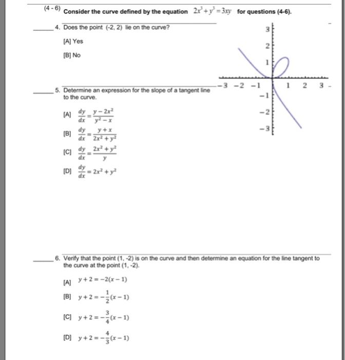 Solved 1. Determine which one of the following defines y | Chegg.com
