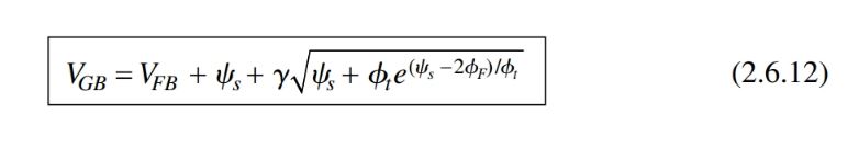Solved QI′=−Cox′(VGB−VT0)7. For NA=3×1017 cm−3,tox=6 nm, and | Chegg.com